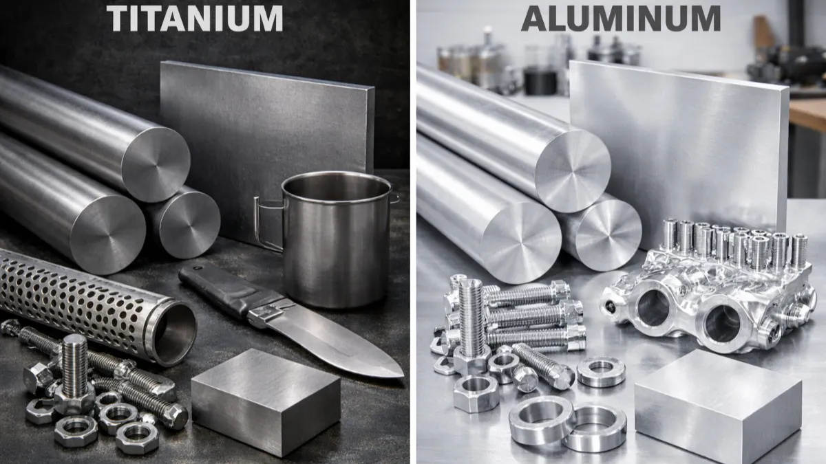 Titanium vs Aluminum: Which Material Should You Choose? - Bian Diecast